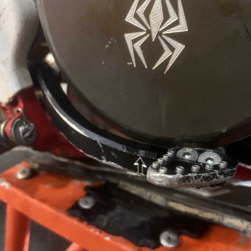 Extended Brake Pedal Tip, Angle Mount – Clean Speed